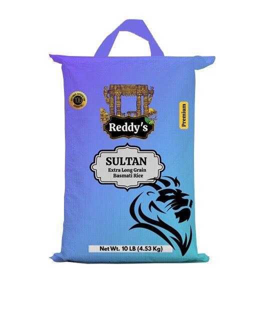 Reddy's Sultan Extra Long Basmati Rice 10 LB